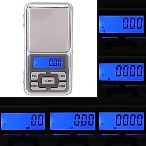 500g 0.1g Portable, Mini Pocket digital pocket scale Scale with Backlight High Accuracy Digital Electronic Food