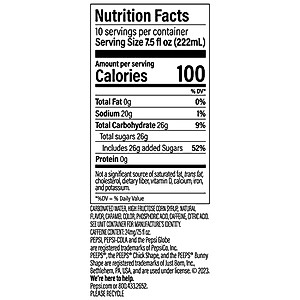 PEPSI x PEEPS Soda, Mini Cans, 7.5 Ounce (Pack of 10), Limited Edition