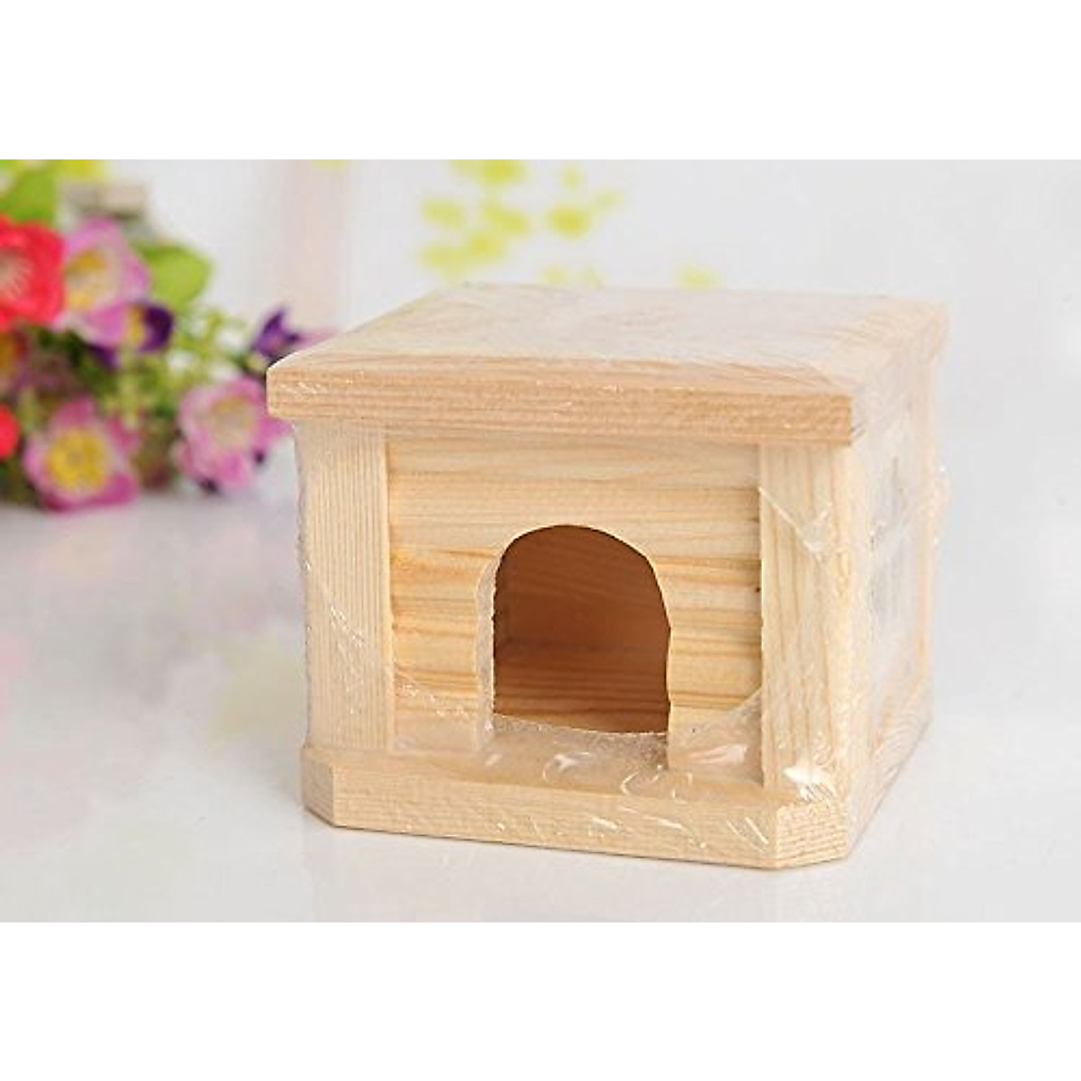 Litewoo Hamster Hideout Chewable Toys Wooden Accessories—— Hut
