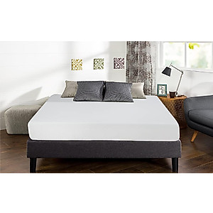 10 inch Queen Mattresses, Gel Memory Foam Queen Mattress for a Cool Sleep & Pressure Relief, Medium Firm Mattress Pad Queen Size Mattresses, Bed in a Box, CertiPUR-US Certified & White (10 in, Queen)