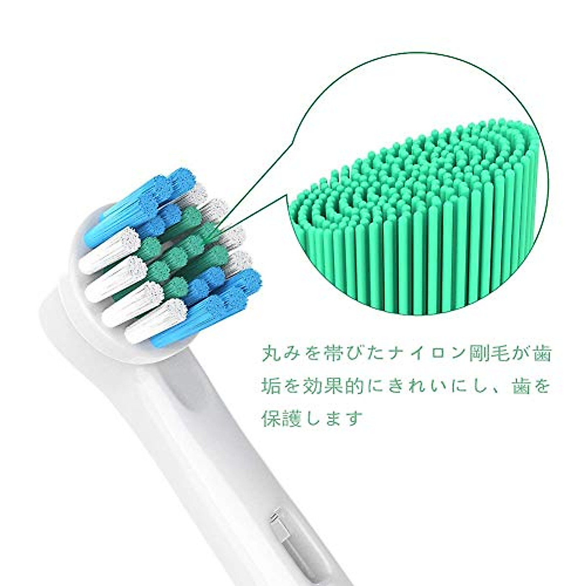 WuYan Toothbrush Heads for Oral B Electric Toothbrush, 8 Pack Replacement Toothbrush Heads,Compatible with Professional Care 1000 3000 5000 7000,Triumph,Advance Power etc