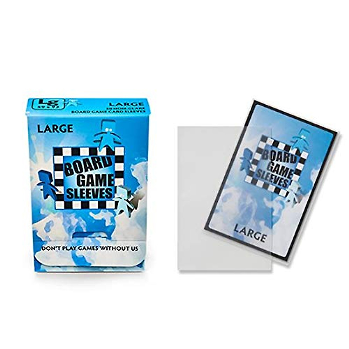 5 Packs Arcane Tinmen Non-Glare Board Game Sleeves 50 ct Large Size Card Sleeves Value Bundle!