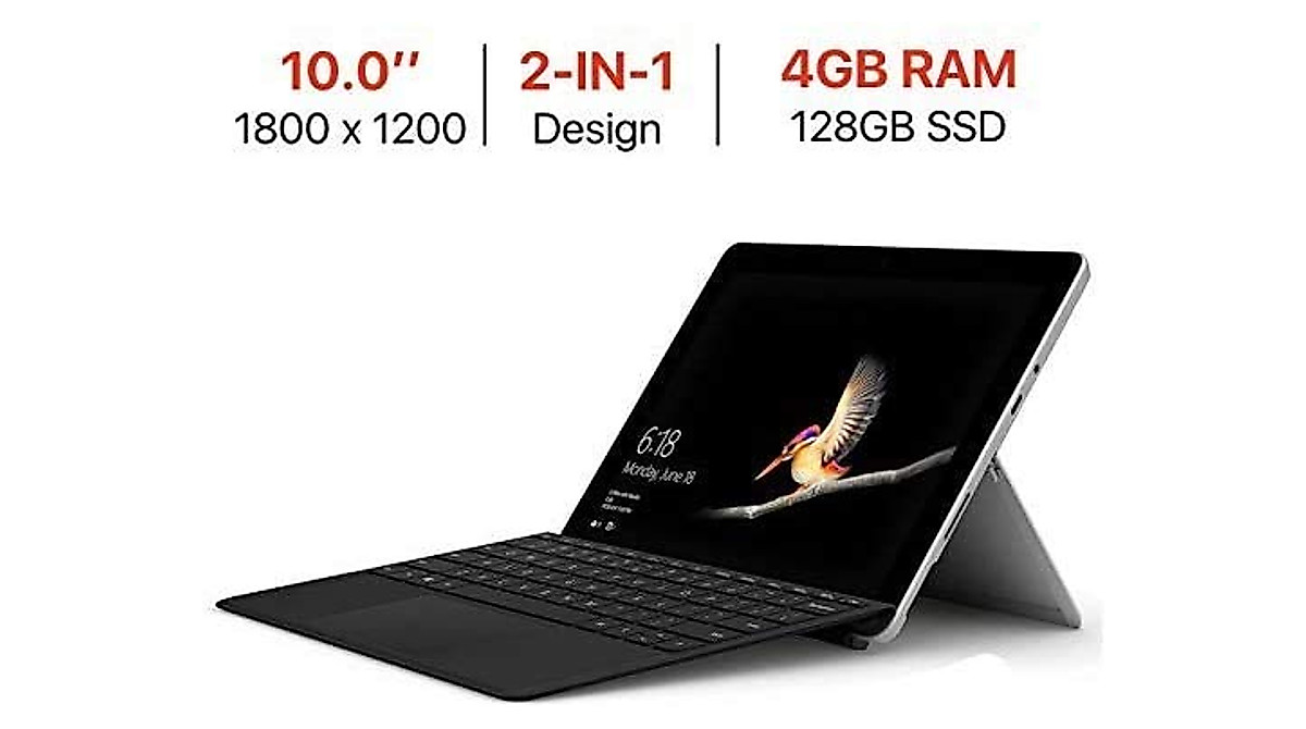 Microsoft Surface Go 10" Touchscreen - Portable & Powerful