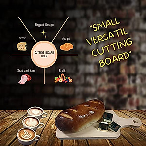 Tablas Para Picar CocinaTiny Wood Cutting Board Cutting Boards Small Mini Cutting Board Wood Chopping Bread Cheese Vegetables kitchen Wooden serving food tabla de picar cocina tablas Breadboard