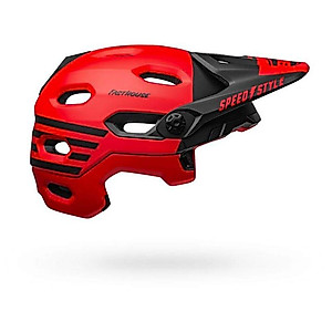 Bell Super DH MIPS Adult Mountain Bike Helmet - Fasthouse Matte Red/Black (2022), Large (58-62 cm)