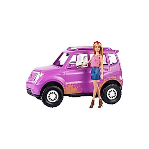 Barbie Doll and Vehicle
