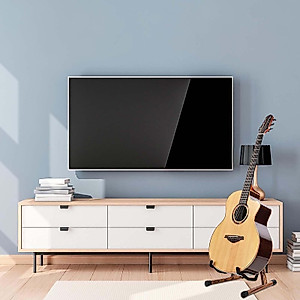 SNIGJAT Wood Guitar Stand, Acoustic Guitar Stand with Padded Foam, Classical Electric Guitar Stand, A-Frame Folding Bass Guitar Display Stand Compatible with Cello, Mandolin, Bass, Banjo, Ukulele