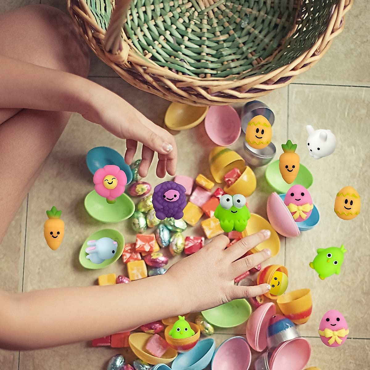 Jofan 36 PCS Mochi Squishy Toys Kawaii Squishies Dinosaur Unicorn Sea Animals Stress Relief Toys for Kids Boys Girls Party Favors Birthday Gifts