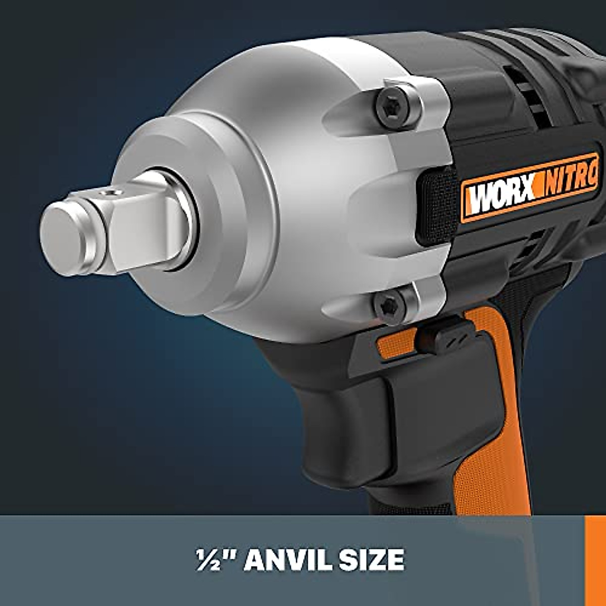WORX Nitro WX272L.9 20V Power Share 1/2” Cordless Impact Wrench with Brushless Motor (Tool Only)