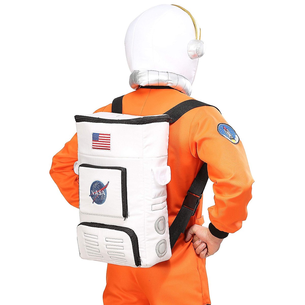 FUN Costumes Adult Astronaut Backpack Standard White