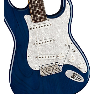 Fender Cory Wong Stratocaster Electric Guitar, Sapphire Blue Transparent, Rosewood Fingerboard