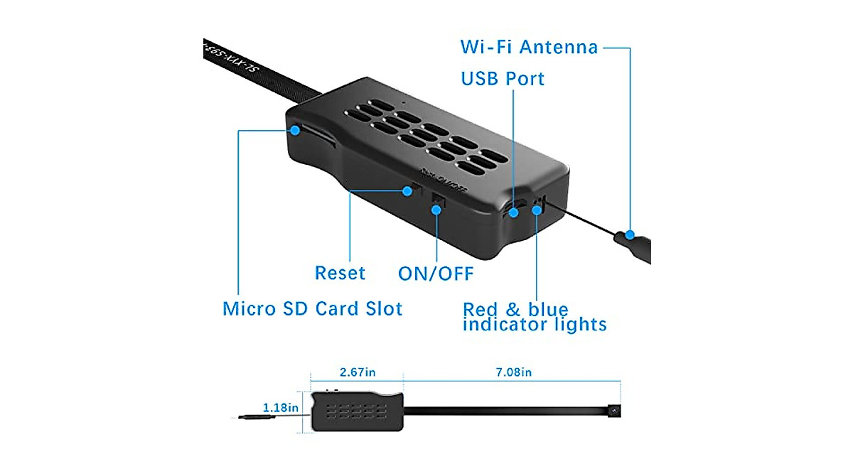 FULAO 1080P Hidden Spy Camera - Secure Your Space
