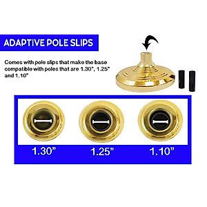 Gold Base - Premium Quality Flag Base