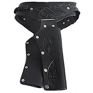 Kids- Hand Tooled Leather Double Holster