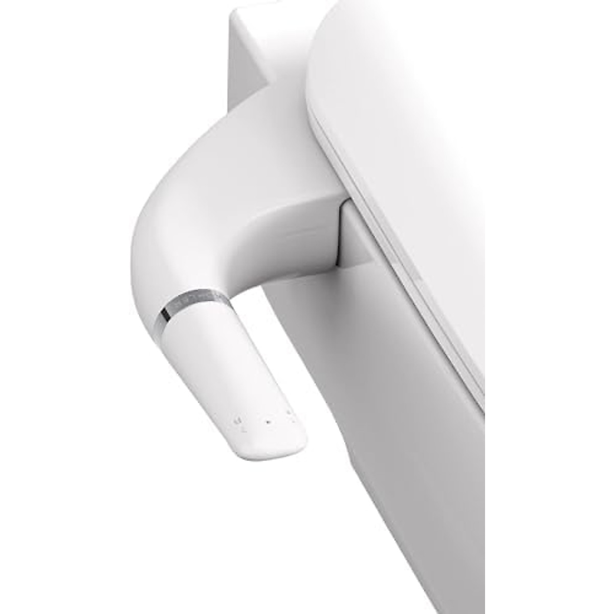 KOHLER 4636-RL-0 Cachet ReadyLatch Quiet Close Elongated Toilet Seat, White & Purewash Toilet Seat Attachment for Bidet functionality, 22860-0, White