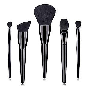 Mens Wet Hair Brush Tools Foundation Eyeshadow Makeup Brush Cosmetic Sets Wooden 5PCS Eyebrow Brush Brush The Good Place Merchandise