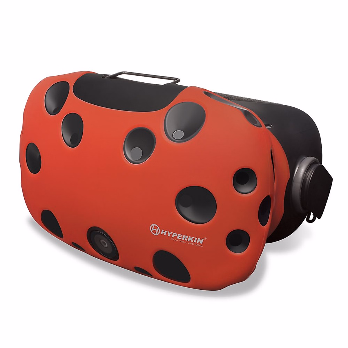 Hyperkin GelShell Silicone Skins for HTC Vive and Controllers (Red)