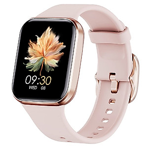 Smart Watches Fitness Watch for Men/Women Notification Reminder/Heart Rate/Blood Oxygen/Blood Pressure/Sleep Monitor Sports Activity Tracker Calories,Steps,Distance Compatible with Android iOS Phones