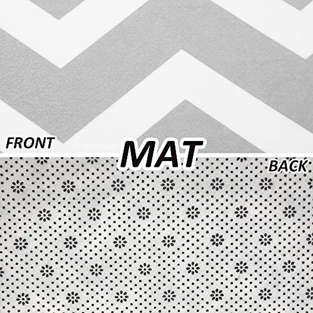 Indoor Door Mat,Solid Sage Green 18 x 30 inch Large Non-Slip Absorbent Dirt Entrance Mat, Washable Low Profile Inside Floor Mat Doormats for Entryway