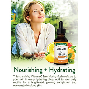 Nature's Truth Vitamin C Serum 2 oz | Oil For Body & Face | Nourishing & Unscented