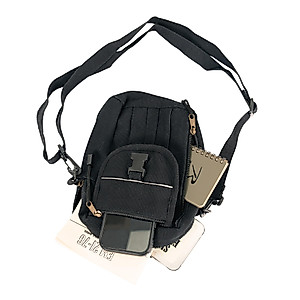 Rothco Heavyweight Classic Canvas Passport Travel Pouch, Black