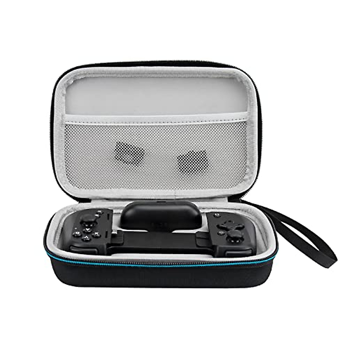 YipuVR Case Compatible with Razer Kishi V2, EVA Hard Skin Carrying Case Cover Shock-Absorbing Travel Protective Case - Bag Only (Black)