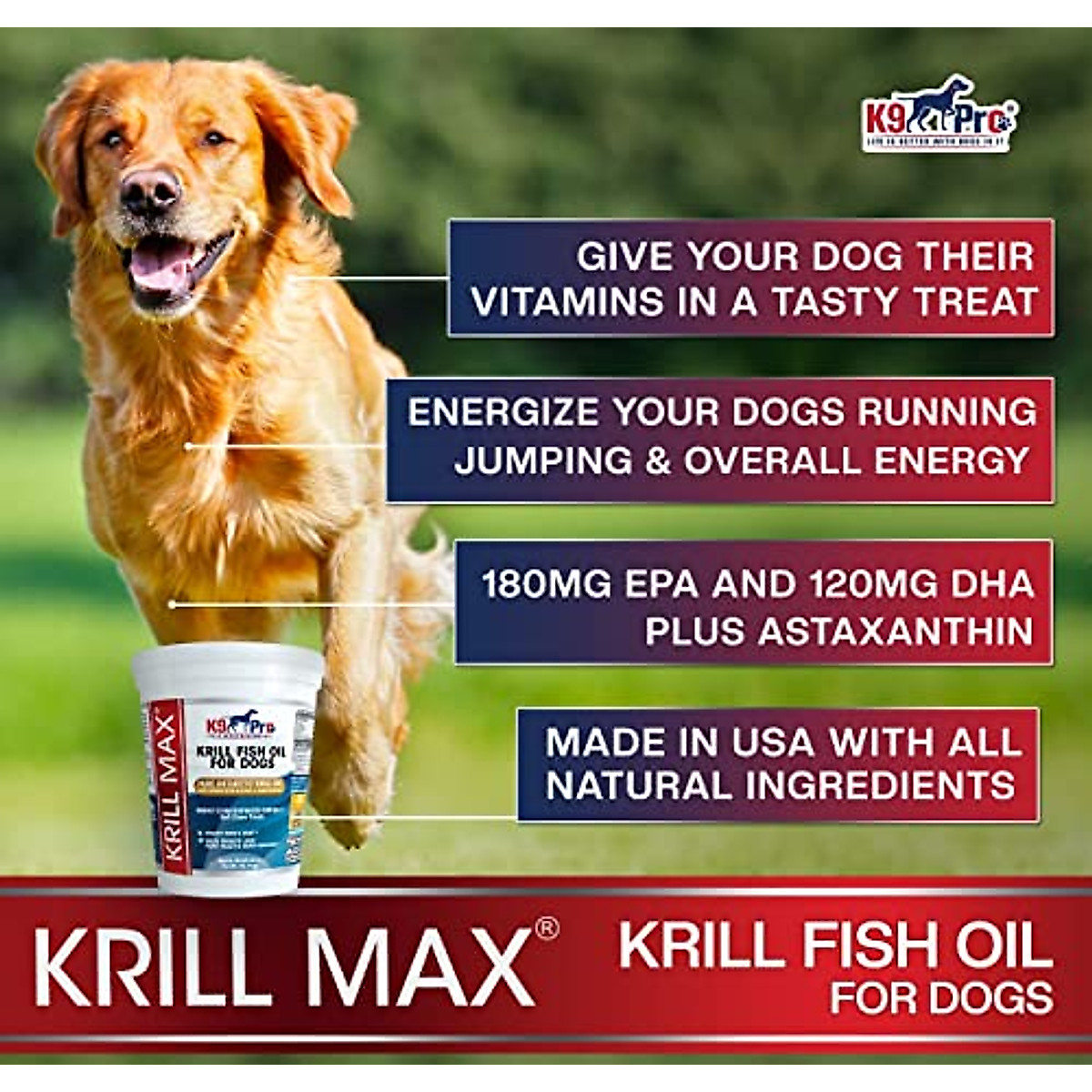 Krill Oil for Dogs Omega Bites - Fish Oil for Dogs - Dog Shedding Supplement - Deshedding Vitamins Anti Itch Omega Chews Krill Oil Dog Chews Antioxidant for Shed Control Omega 3 6 9 for Dogs