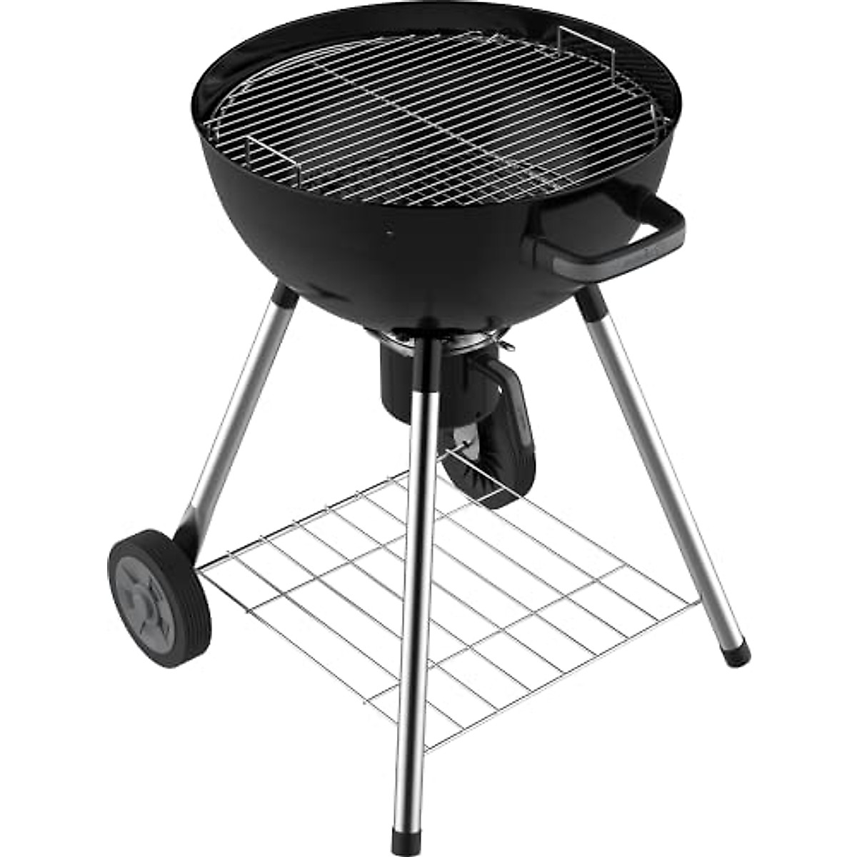 Nexgrill Premium Charcoal Grill, 22" Heavy Duty Charcoal Kettle Grill, Outdoor Cooking, Camping Patio, Backyard, Tailgating, Black (22 Inches Original)
