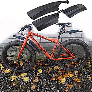 kkhouse 20 inch 26inch Electric Folding Bicycle Mud Guard Snow Bicycle Mudguard Fat Bike Fender Fatbike MTB Bike Cycling Fenders Parts