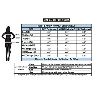 Yash Gallery Women's Rayon & Cotton Cambric Zig-Zag Print A-Line Kurta (XXL, Black.)