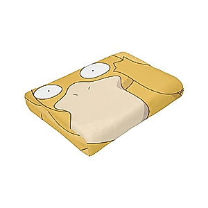 Interesting Flannel Fleece Blanket for Beding Cozy Plush Throw Blanket Lightweight Decorative Blanket Air Conditioner Blanket Towel for Couch Sofa Chair Office Travelling Camping Gift 60"X50"