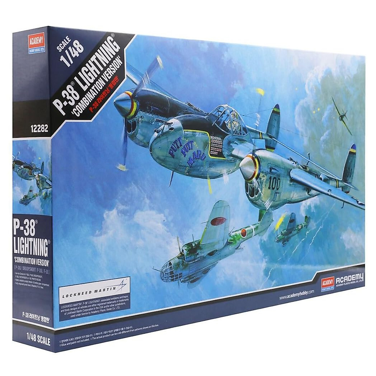 Academy P-38 Lightning (J, Droopsnoot, Pathfinder, Recon)