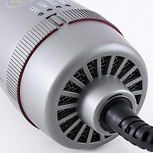 INDIE ZEN Blow Dryer Brush - Blow, Dry, Curl, Straighten and Volumize your Hair in half The Time, Salon Blowout at Home for Women and Men- Anti-frizz Ceramic Titanium Barrel Hair Straightener Brush