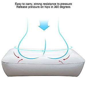 Kayak seat pad,Kayak Inflatable Seat, Kayak Waterproof Gel Pad for Kayak,Cushion Soft PVC MoistureProof Fishing Boat Accessories Outdoor Goods, Kayak seat pad Kayak Waterproof Gel Pad for Kayak K
