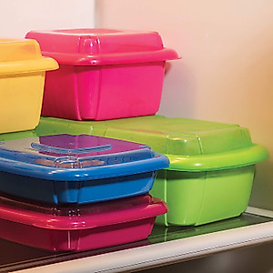 Hutzler Saver Set Fruit Keeper, 2 quarts, Green