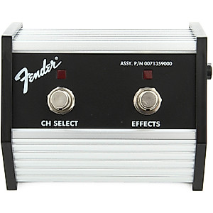 Fender 2-Button Footswitch: Channel Select/Effects On/Off