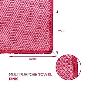 Extra Large Fish Scale Microfiber Glass Cleaning Cloth Towels, Car Cleaning Supplies, Glasses Cleaner, Detailing Cleaning Cloth auto Drying wash Pack 1 Large 19,69 x 27,56 inc