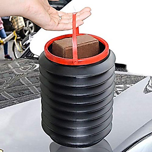 Storage Holder Multifunctional Telescopic Water Bucket Folding Storage Bin Portable Trash Can