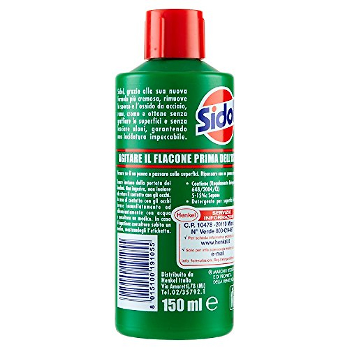 Henkel: Sidol Metallpolitur 150 ml [ Italian Import ]