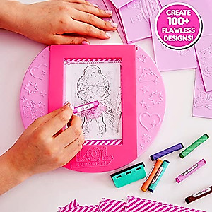 L.O.L. Surprise! 2-in-1 Fashion Design Activity Kits by Horizon Group USA, Includes 2 DIY Fashion Craft Kits, Create 100+ Designs with Fashion Plates, Dress-Up Dolls with Reusable Fabrics & Stickers