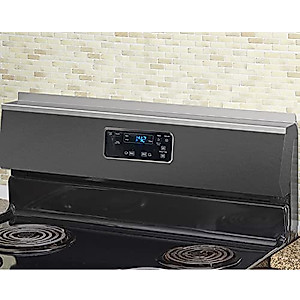 Delmoar Magnetic Shelf for Kitchen Stove 30" Length Silver Stainless Steel Magnetic Spice Rack Shelf On Top of Stove, Zero Installation Kitchen Storage Organization