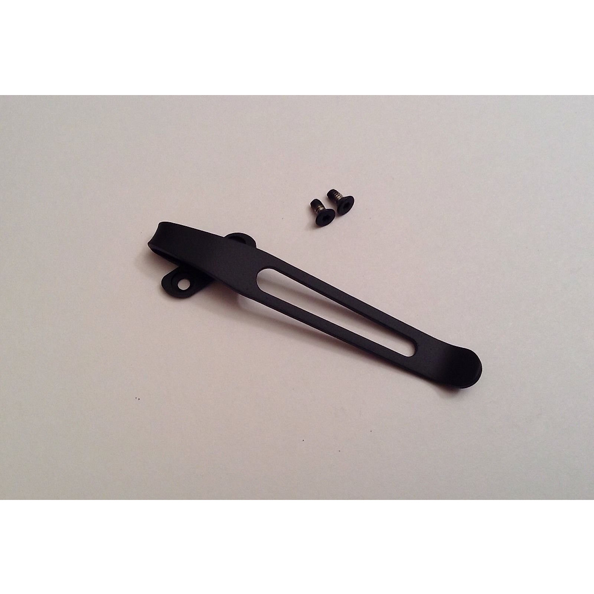 Black Titanium Deep Carry Pocket Clip for Kershaw Blur Knife 1670BLK TIP DOWN POSITION