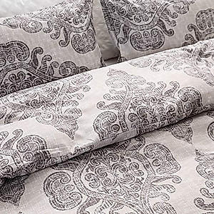 Tookkata - 1 Set Bedding Sets Duvet Cover Set Quilt Cover Bed Sheet Pillow Case Queen King Khaki (Double/Queen)