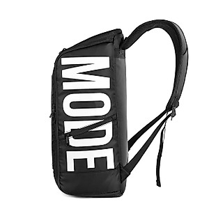 GRIPMODE travel backpack with laptop compartment black - backpack with two adjustable and removable interior walls - 27 l capacity sports backpack for ladies and men