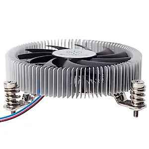 SilverStone Technology SST-NT07-115X-USA LGA1150/1151/1155/1156/1200 CPU Cooler Low Profile 23mm Tall for 65W TDP Support with 80mm PWM Fan SST-NT07-115X