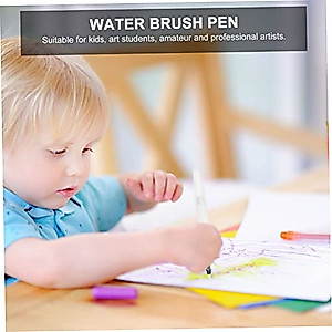 VILLCASE 6pcs Calligraphy Pen Set Oil Painting Brushes Oil Painting Set Watercolor Pens Brush Set Paint Brush Pens Water Brush Pen Set Water Color Brush Pens Water Coloring Brush Pen Pencil