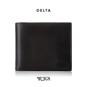 TUMI - Delta Global Center Flip Passcase Wallet with RFID ID Lock for Men - Black