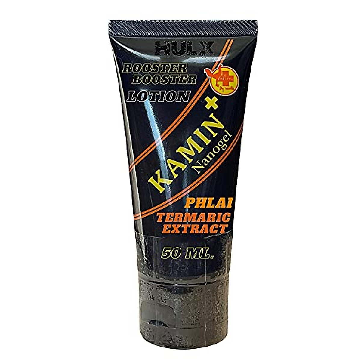 HULX Rooster Booster Lotion KAMIN NANOGEL PHLAI TURMARIC Extract 50 ML. Poultry Bird Chicken Vitamins Nourish Body Red Skin, Relax Muscles, Wound HEAL Quickly Recover After Fighting Rooster Gamefowl