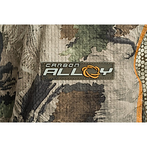 ScentLok Savanna Aero Attack V2 1/4 Zip Lightweight Camo Hunting Shirt for Men (Mossy Oak Country DNA, Large)