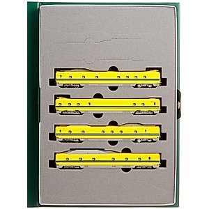 Type 923-3000 [DOCTOR YELLOW] (Shinkansen Inspection Cars) (Add-On 4-Car Set) (Model Train)